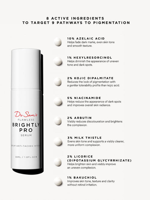 Flawless Brightly Pro Serum – Dr Sam's