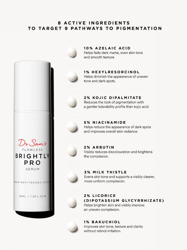 Flawless Brightly Pro Serum – Dr Sam's