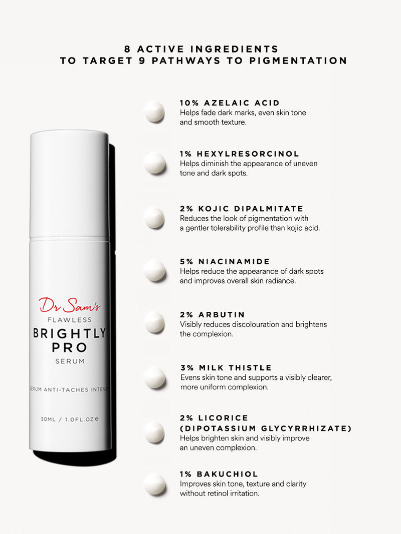 Flawless Brightly Pro Serum – Dr Sam's