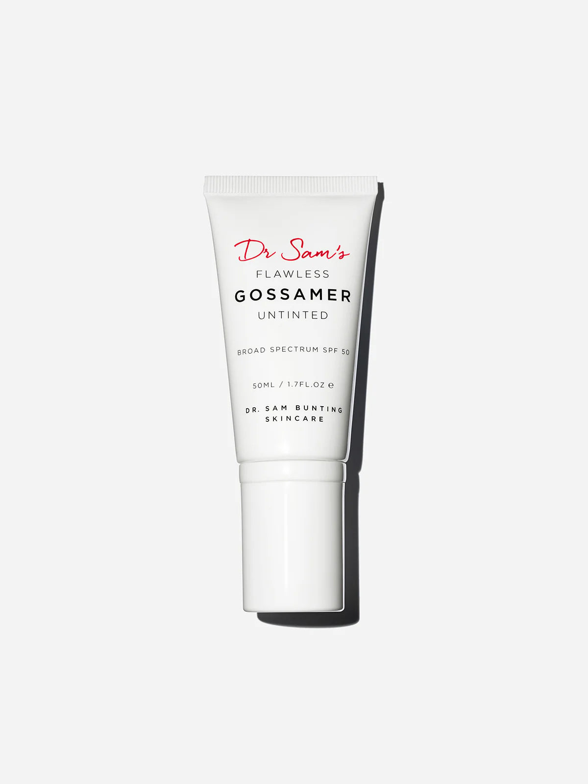 Flawless Gossamer Untinted SPF 50 – Dr Sam's